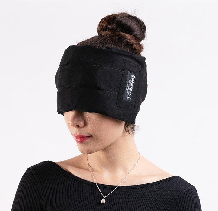 Headache Hat Wearable Ice Pack for Migraines Headaches – Headache Hat™