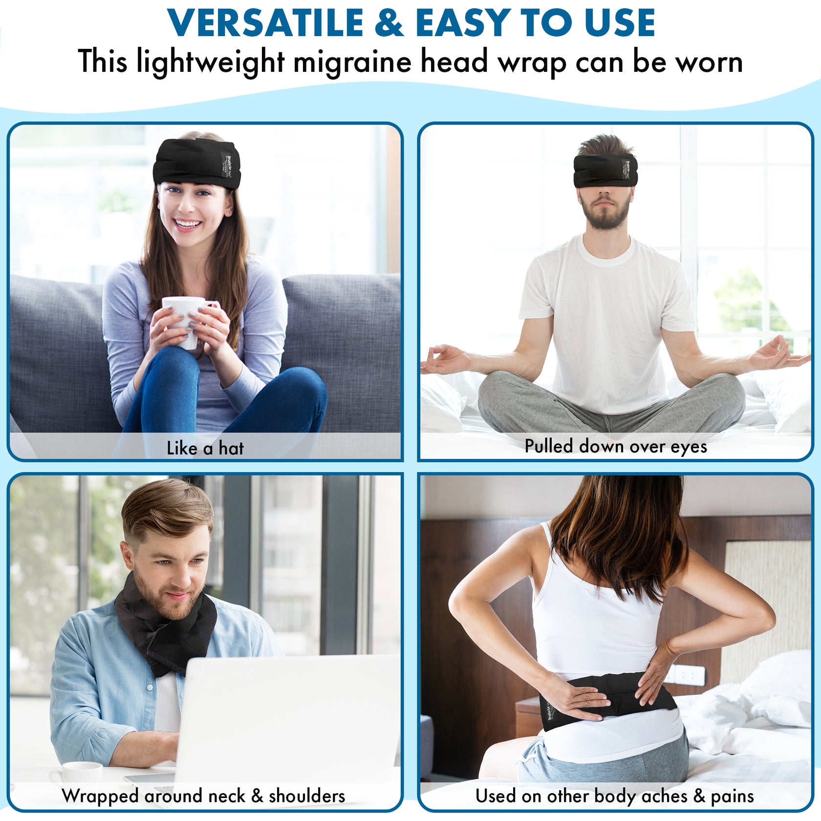 Headache Halo™ – Headache Hat™